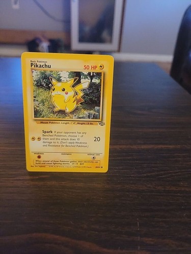 Pokémon TCG Pikachu Jungle 60/64 Regular Unlimited Common | eBay