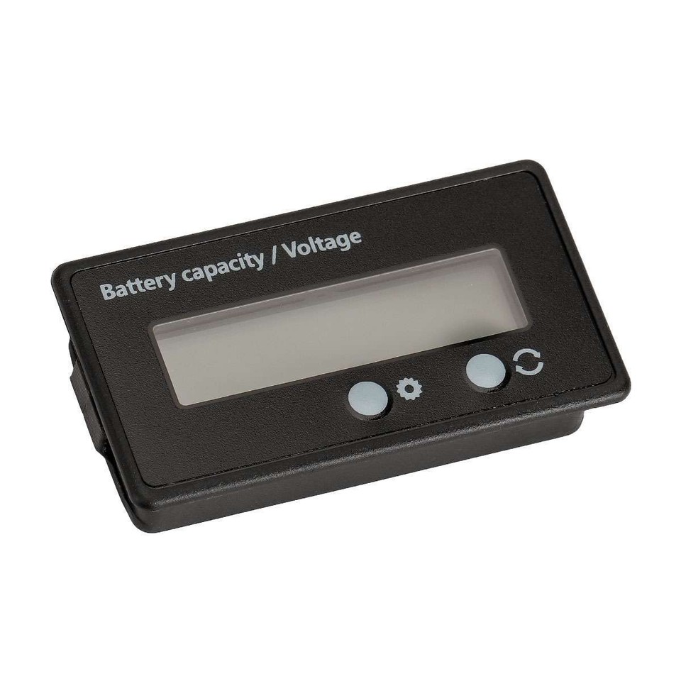 12V/24V/36/48V Battery Status Charge LCD Digital Indicator Monitor ...