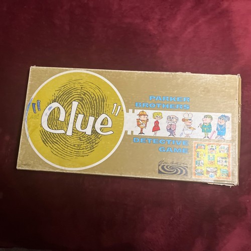 vintage clue board game 1963 | eBay