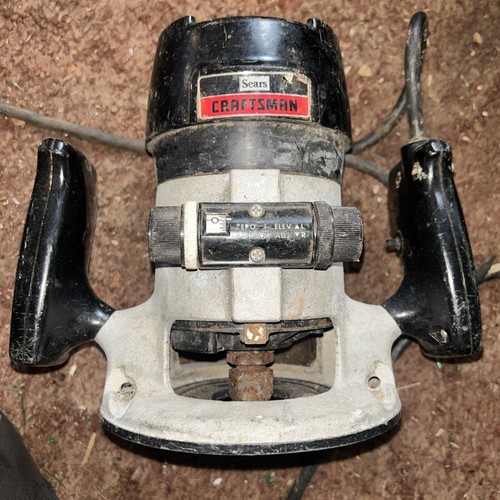 SEARS CRAFTSMAN ROUTER Model 315.17491 1-1/2 HP 8amp 25,000 RPM W ...