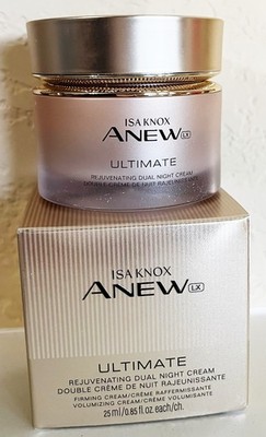 Avon Isa Knox Anew Ultimate Rejuvenating Dual NIGHT CREAM Firming ...