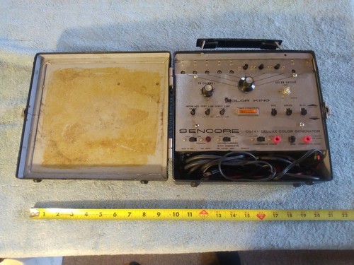 Vintage Sencore Color King CG141 Deluxe Color Generator Made In USA | eBay