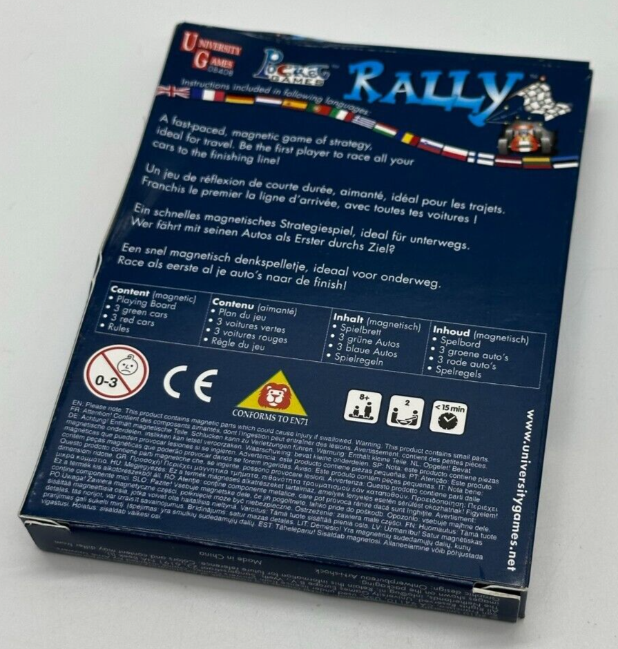 RALLY Card Game - University Games, 2010 - NEW - QUICK AUSSIE DISPATCH ...