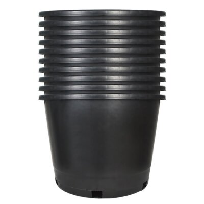 Heavy Duty Flower Pot Nursery Pot Root Garden Container 10gallon 10PCS ...