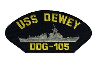 US Navy USS DEWEY DDG-105 PATCH - Veteran Owned Business | eBay
