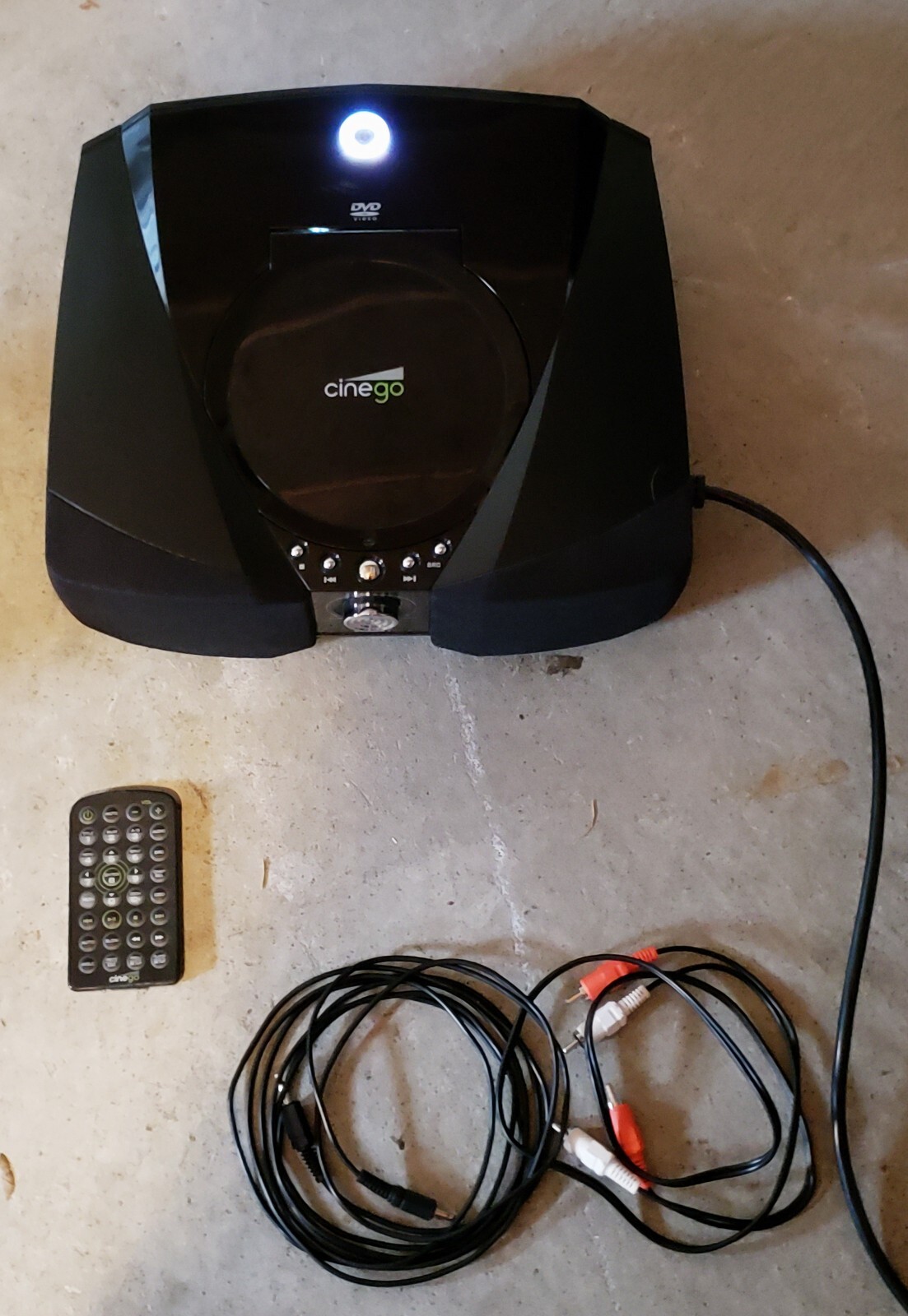 *L@@K CINEGO PROJECTOR WITH SUB WOOFER & REMOTE & BRAND NEW EXTRA BULD ...