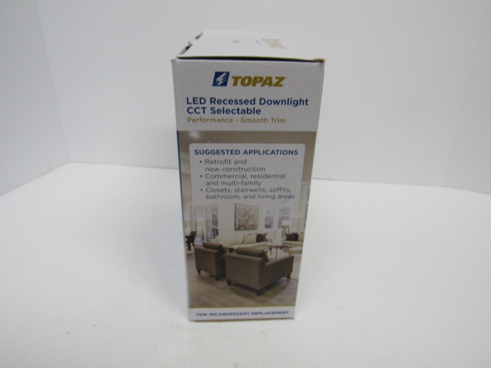 Topaz 5" / 6" Performance CCT Selectable 11W Smooth Trim Lighting 71138 ...