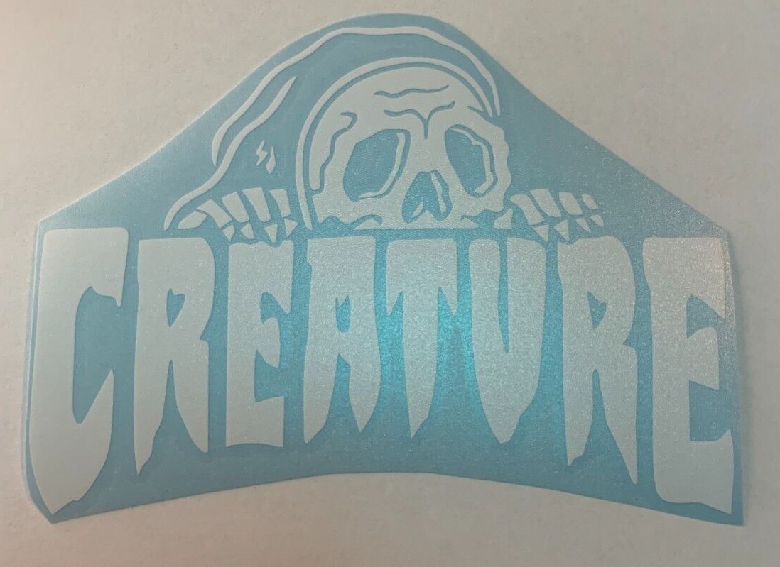 Creature Skateboards Logo #3 - Die Cut Vinyl Decal Sticker Outdoor ...
