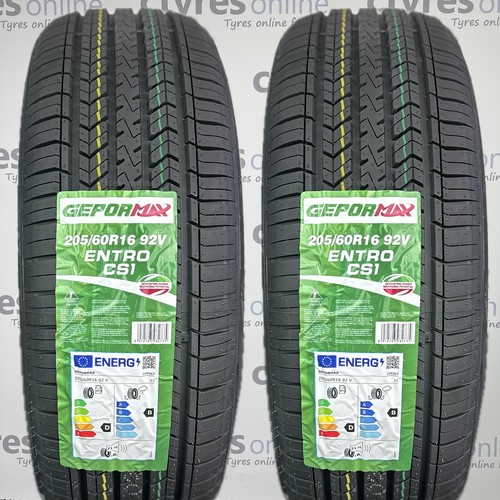 2 X New 205 60 16 92V GEPROMAX CS1 205/60R16 2056016 *B WET GRIP* (2 ...