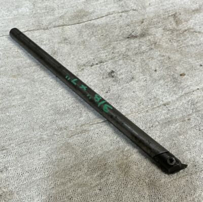 Everede 3/8" x 7” Triangle Carbide Tool Bit Mini Metal Lathe Boring Bar ...