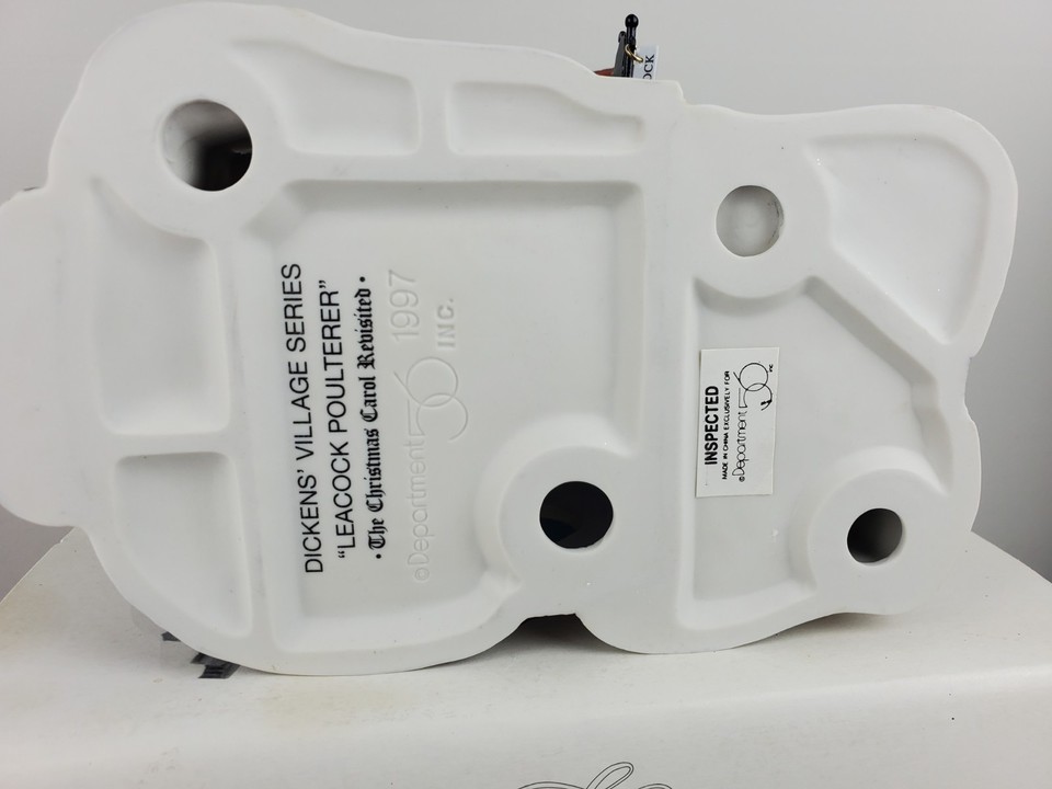 Dept 56 Dickens Village Christmas Carol Revisited “Leacock Poulterer ...