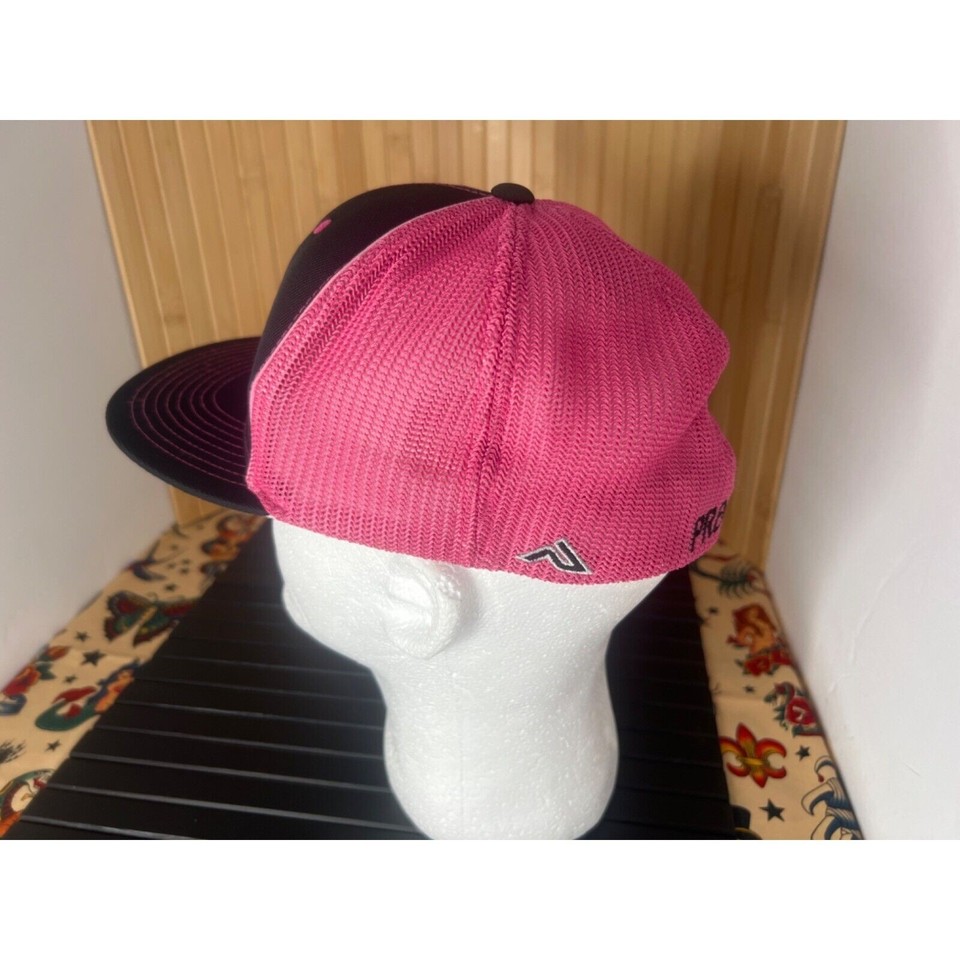 Pacific Headwear D Series 4d5 Womens Pink Trucker Hat Fitted Hat Small ...