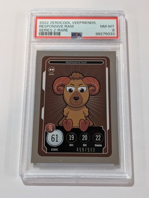 Responsive Ram VeeFriends Compete Collect Series 2 Rare /500 PSA 8 | eBay