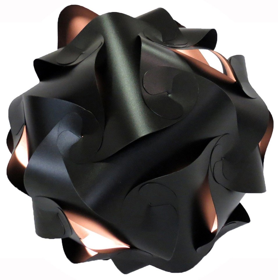 LARGE 17"/40cm 30 Pieces Solid Colors Puzzle Lights Infinity DIY Jigsaw ...