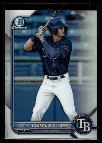 Carson Williams 2022 Bowman Chrome Draft Refractor Card #BDC-14 | eBay