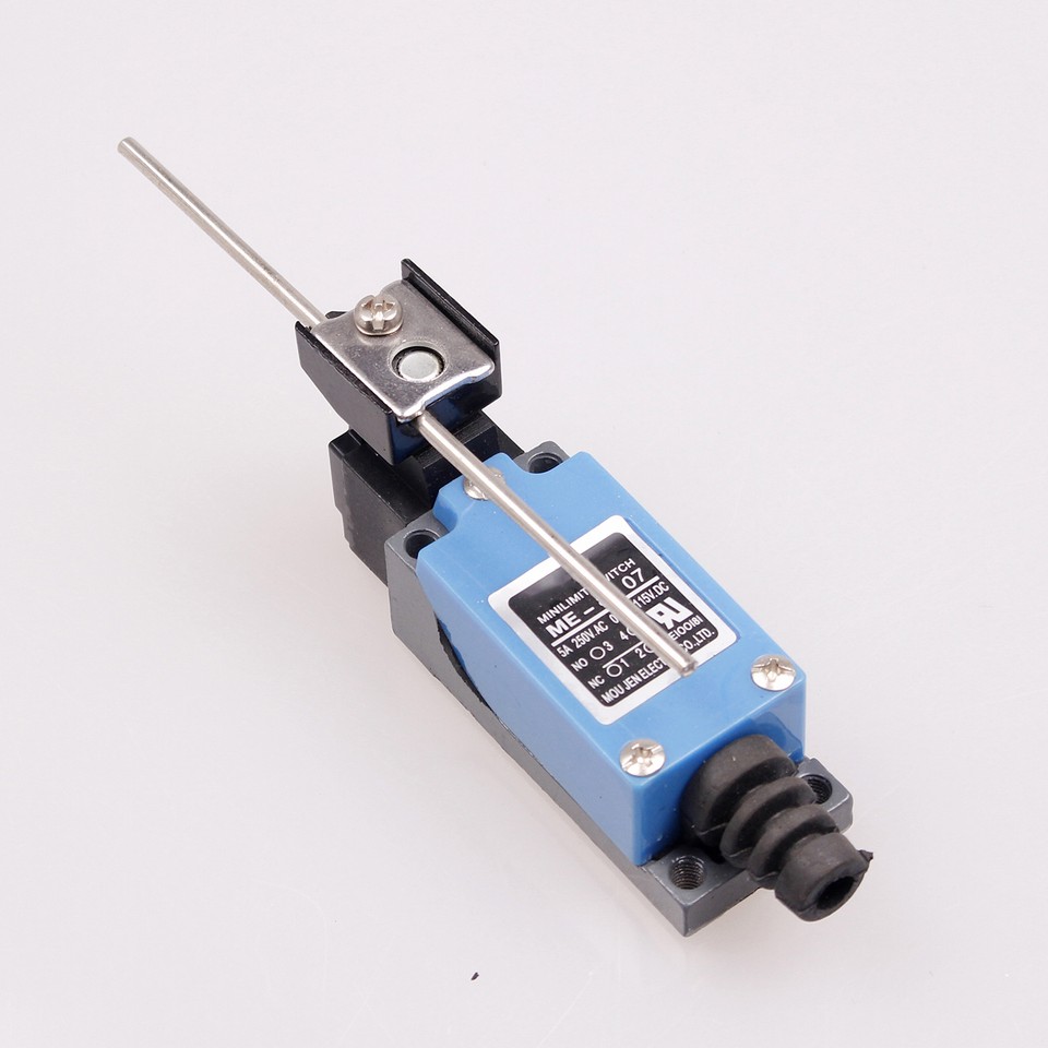 10pcs ME8107 DPST 1NO 1NC Momentary Adjustable Rotary Rod Lever Limit ...