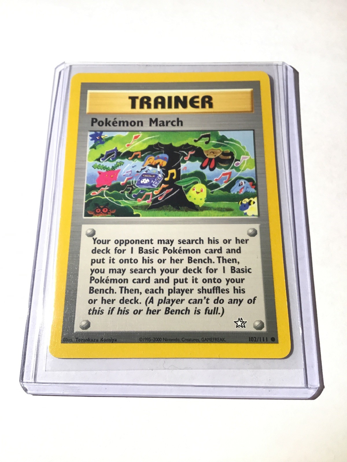 POKEMON MARCH - Neo Genesis Set 102/111 Common - Unlimited - Pokemon ...