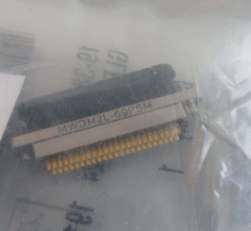 NEW Glenair MWDM2L-69PSM 69 Pos D-Sub Micro-D Connectors MICR D SLDRCUP ...