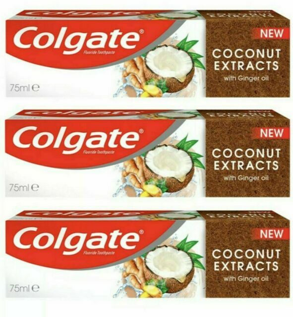 Colgate Coconut Extracts Toothpaste With Ginger Oil - 75ml for sale ...