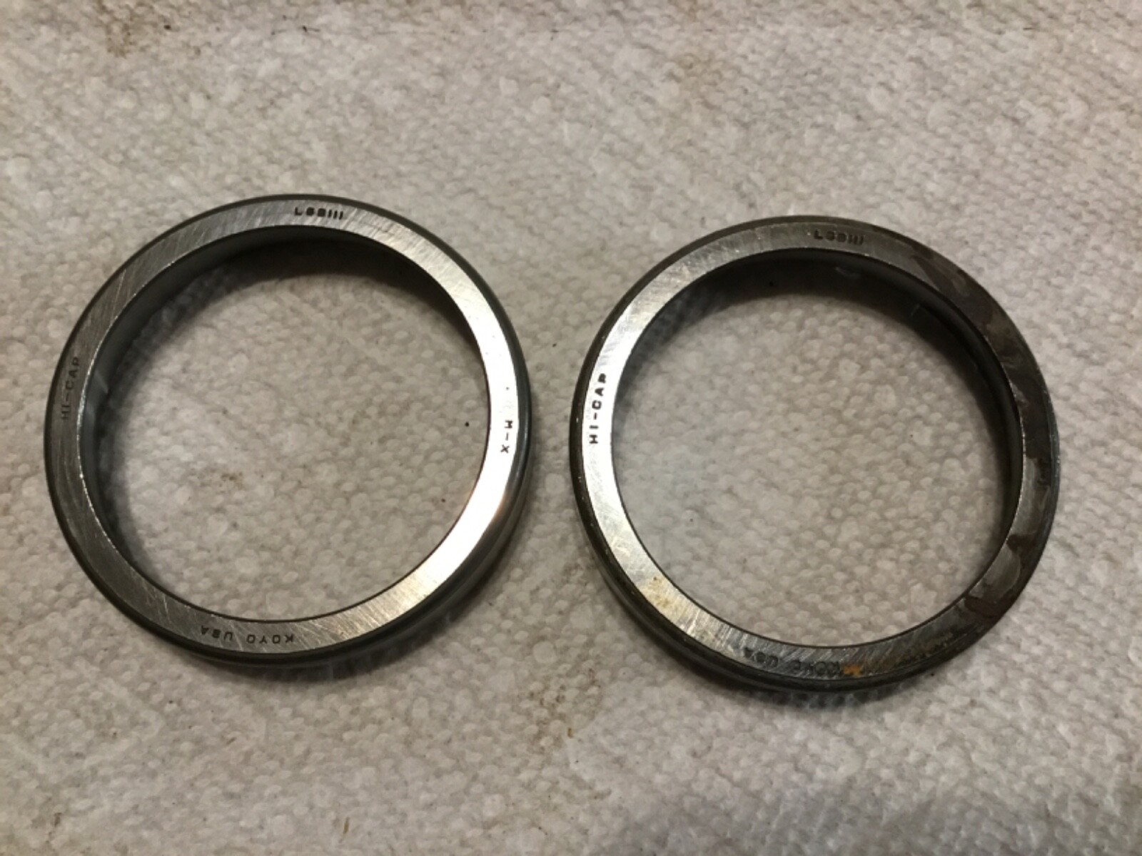 2 JOHN DEERE TRACTOR BEARING CUP RACE JD9125 Timken L68111 | eBay