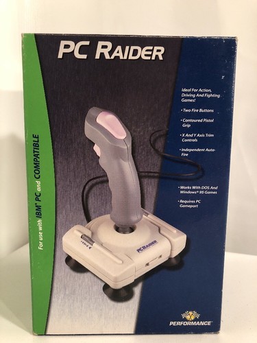 Joystick Performance PC Raider Joystick for Use with IBM PC and ...