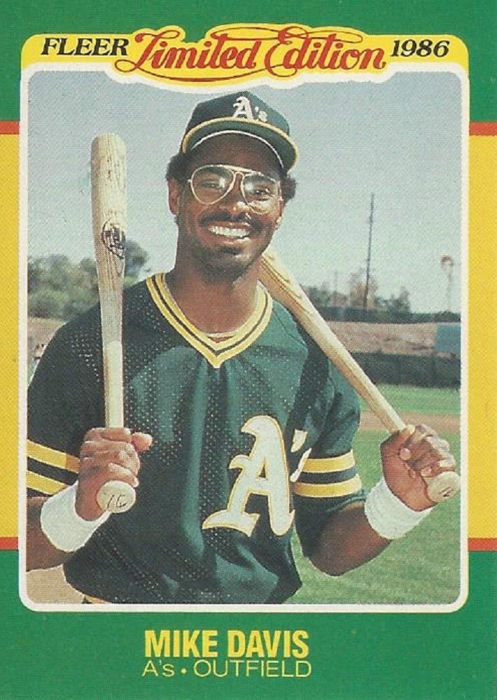 1986 Fleer LE Baseball Superstars #14 of 44 Mike Davis Oakland A's | eBay