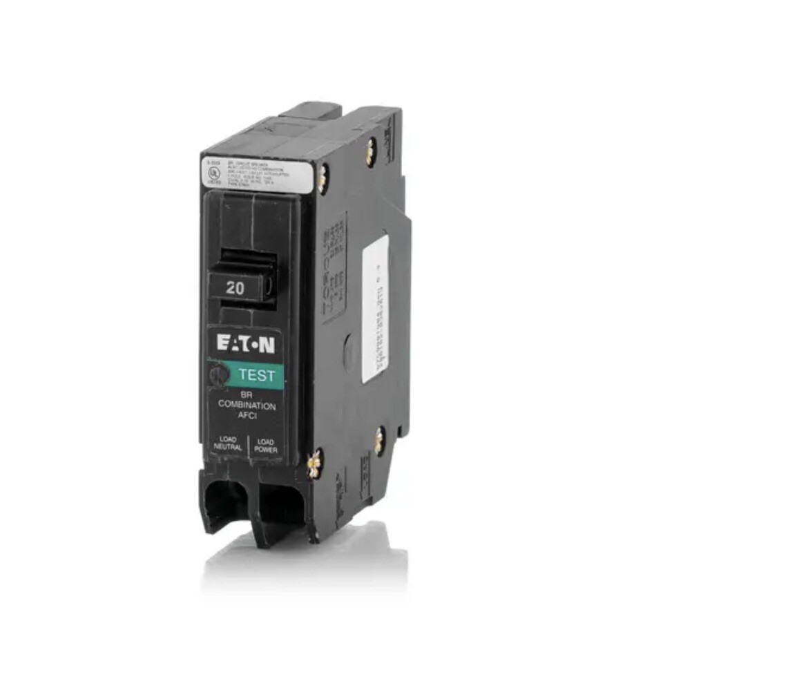 Eaton BRP120AF 20A 120/240V Arc Fault Circuit Breaker 786689041021| eBay