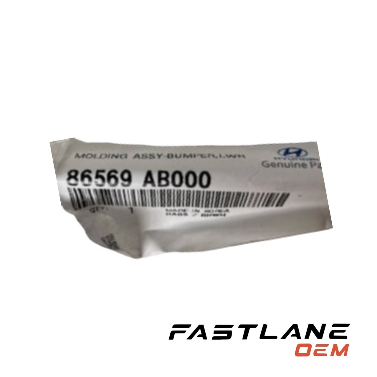 2021-2023 HYUNDAI ELANTRA FRONT CENTER BUMPER MOLDING NEW OEM 86569 ...