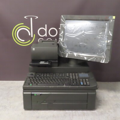 NCR POS System Terminal, Keyboard, Screen, Receipt Printer 7606-1507 ...
