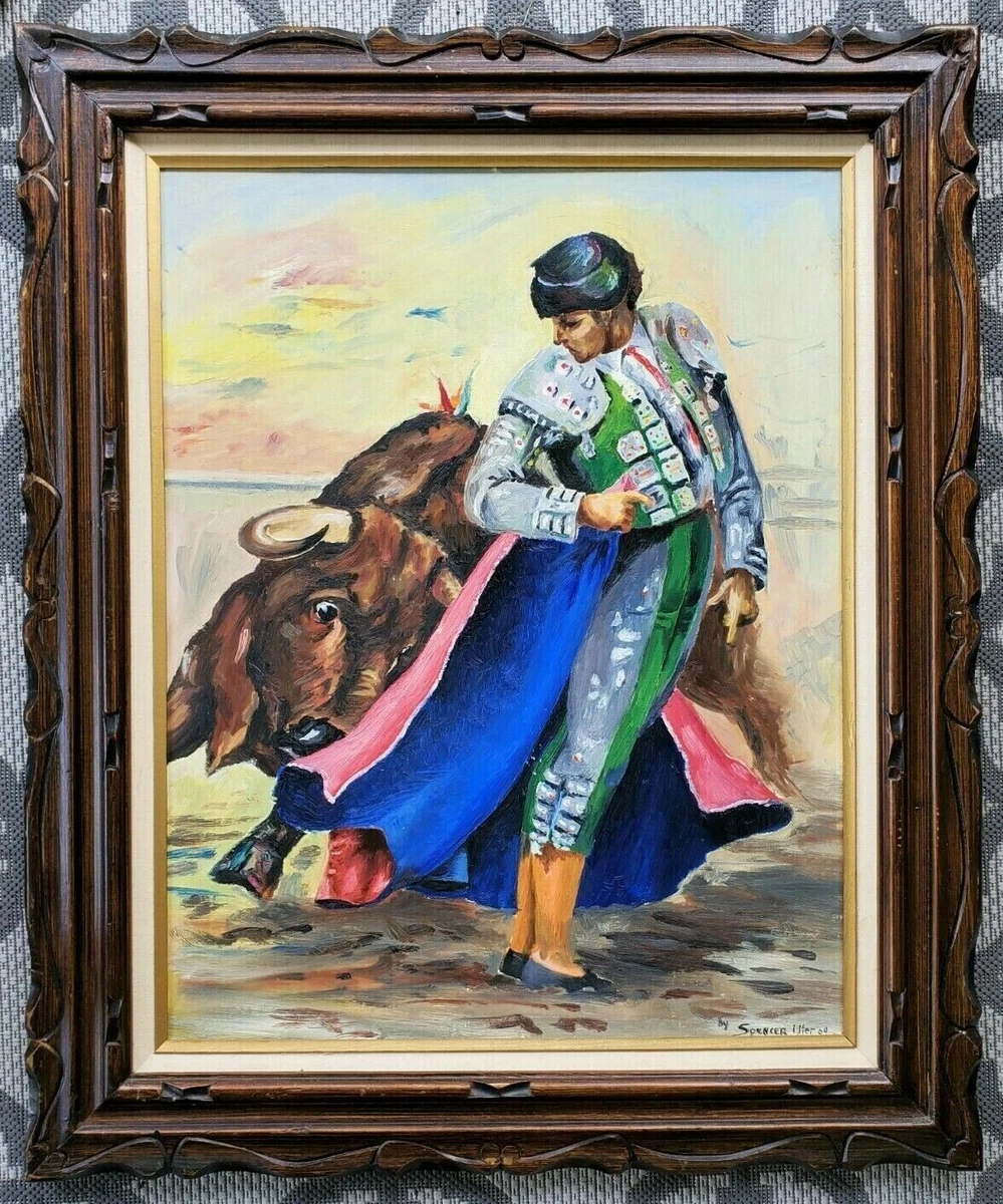 Spanish Bullfighting Painting