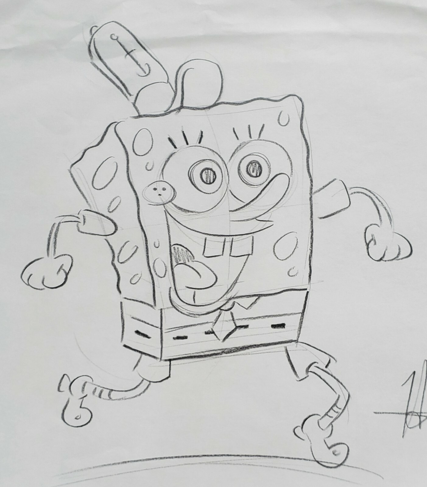 Spongebob Drawings In Pencil