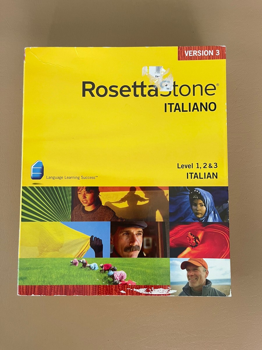 Rosetta Stone Italian Level 1 5 Set Learner Getting Started Guide