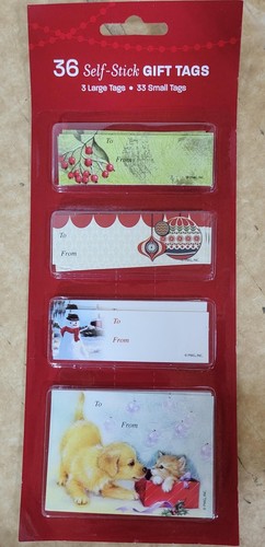 NEW Case of 50 Paper Magic Group Self Stick Gift Tag Packs (36 each ...