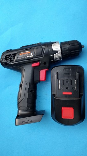 Drill Master 18V Cordless 3/8" Drill Driver62872 w/Battery KeylessChuck ...