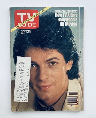 TV Guide Magazine July 17 1982 Rick Springfield Hartford-New Haven Ed ...