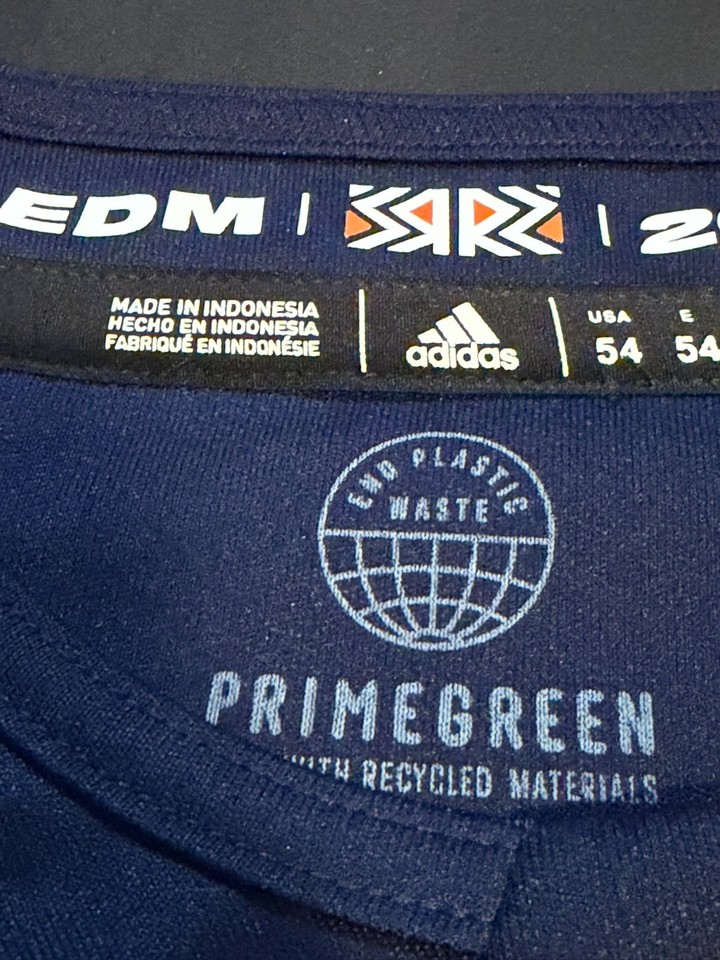Oilers Adidas INDO Jersey Prime Green Reverse Retro RR 2.0 RNH Size 54 ...