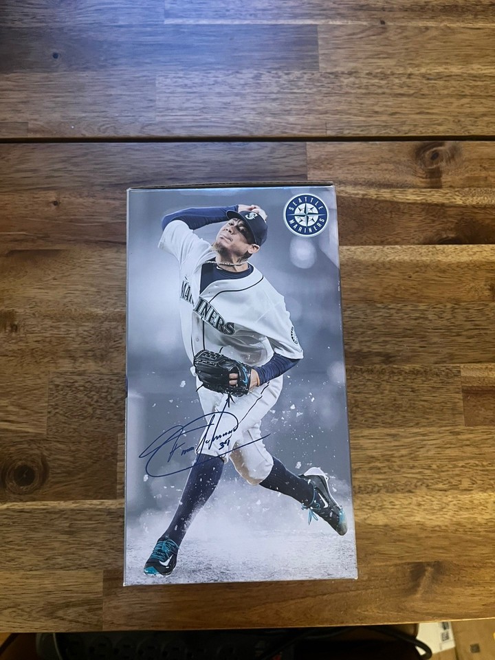 2017 Felix Hernandez Seattle Mariners Stadium Bobblehead Root Sports | eBay