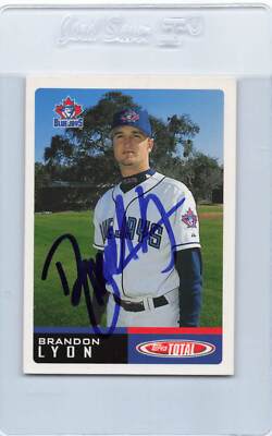 2002 Topps Total #485 Brandon Lyon Blue Jays Signed Auto *H6337 | eBay
