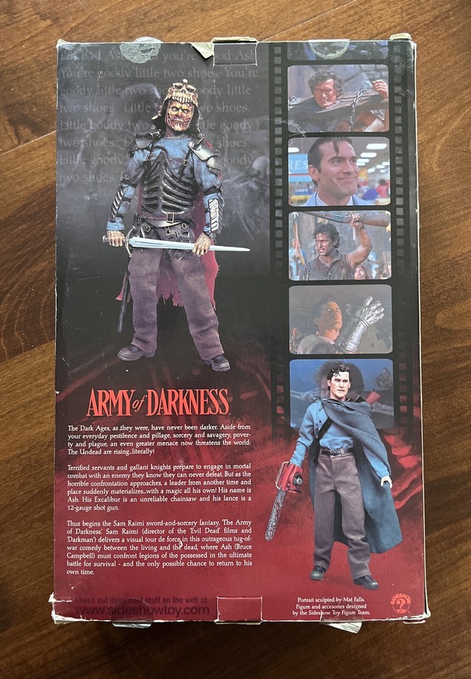 Army Of Darkness Ash, 12" Figure Sideshow Horror action figure | eBay