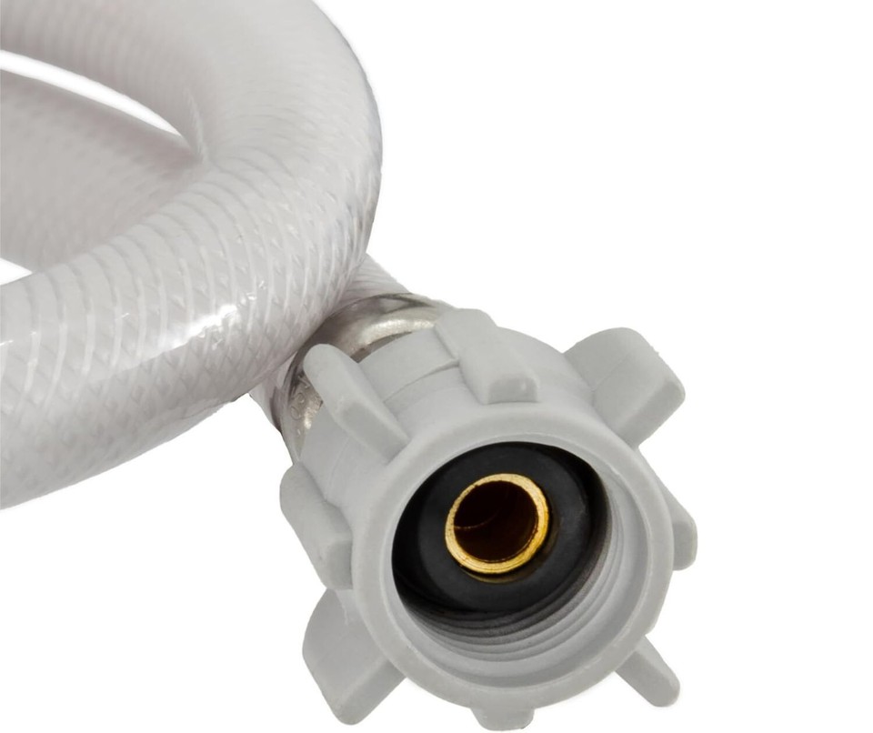 PVC Flexible Braided Riser 1/2"FIP x 1/2"FIP x 30" Long for Hot/Cold ...