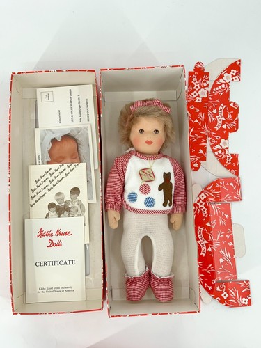 vintage Kathe Kruse Baby Joel 14" German Doll Limited #1/30 w/ tag ...