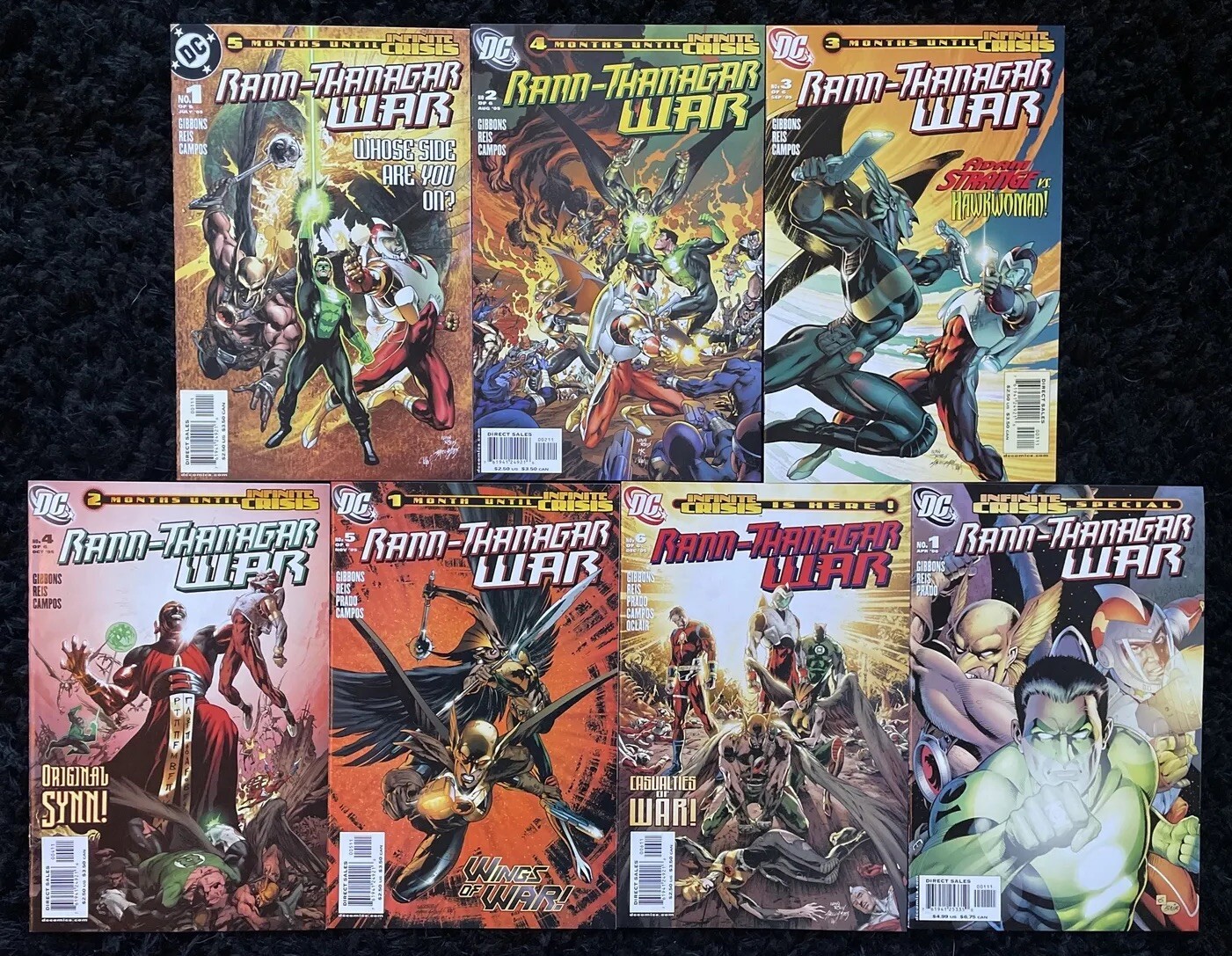 Rann-Thanagar War #1-6 (2005) + Special (2006) COMPLETE SET - DC Comics ...