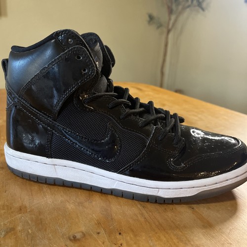 Nike Dunk High Pro "Space Jam" BQ6826-002 US MENS 6 Black Patent ...