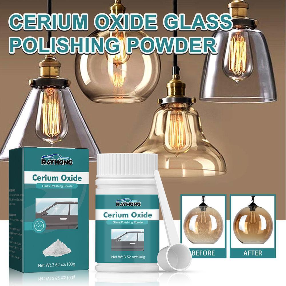 Cerium Oxide Glass Scratch Remover, Professional Glass Compounds f S9Z0 ...