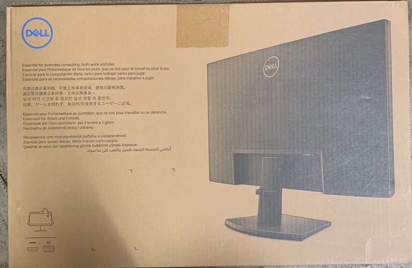 SEALED- Dell SE2422HX 24" FHD 1920 x 1080 75Hz Monitor 884116390831 | eBay
