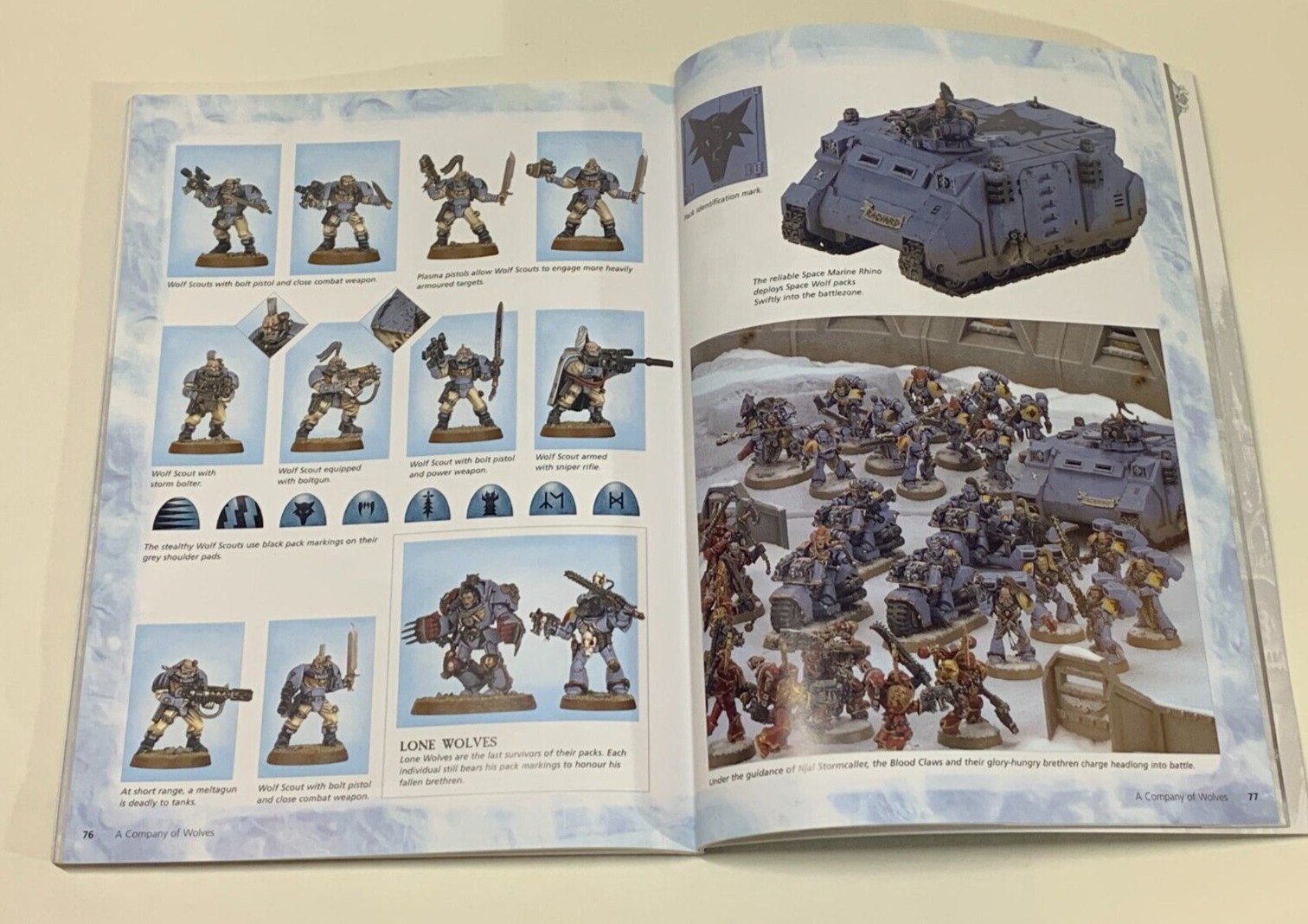 Warhammer 40000 Space Wolves 5th edition Codex book Games Workshop | eBay