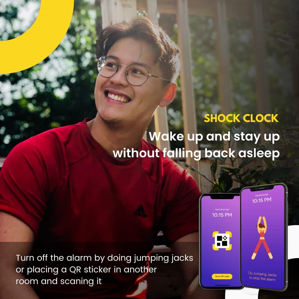 Shock Clock – The World's NO. 1 Alarm Clock – Train Your Brain to Wake ...