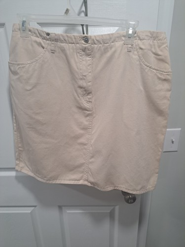 Vintage Fashion Bug Khaki Mini Skirt Size 20W | eBay