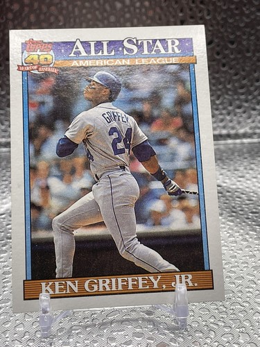 baseball cards 1991 Topps 40 Year Baseball Ken Griffey Jr. # 392, All ...