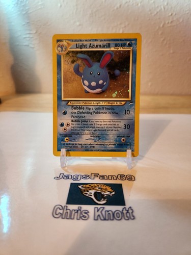 Light Azumarill 13/105 Pokémon Holo Good Condition | eBay